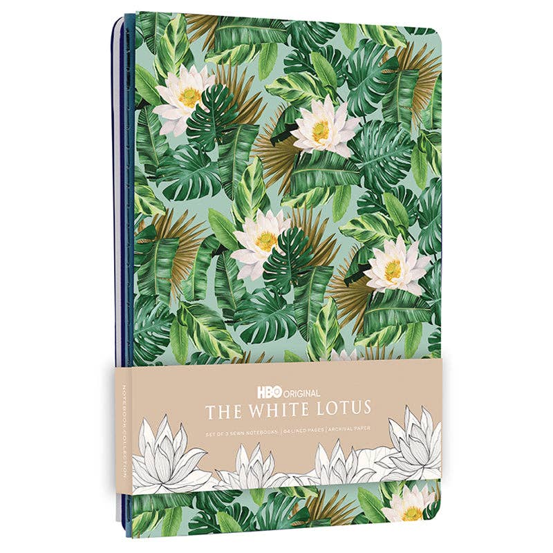 White Lotus Notebook Collection | Domestic Domestic